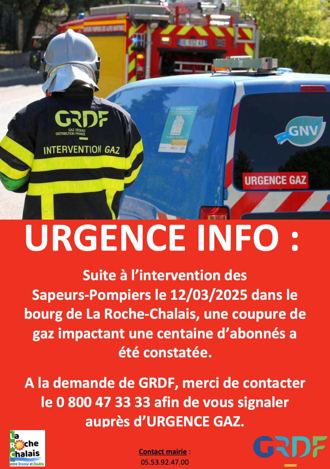 Urgence Gaz
